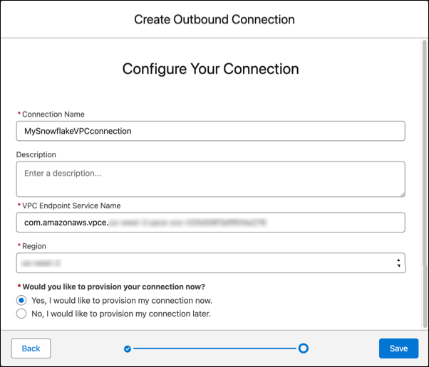 Snowflake VPC Connection