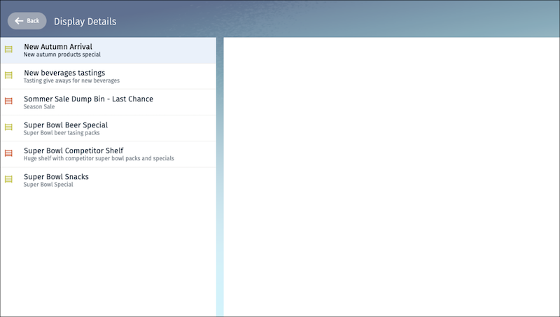 Show All Displays on a New Screen