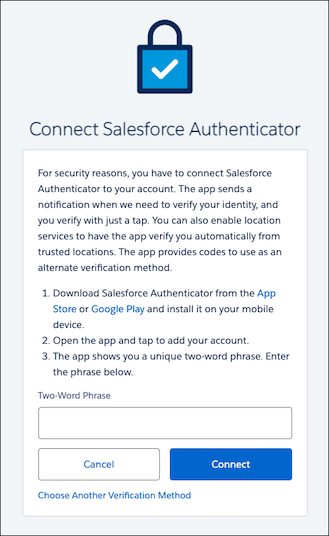 Decide How Users Select a Verification Method During the Registration ...