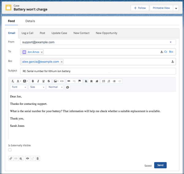 Track and Solve Customer Issues