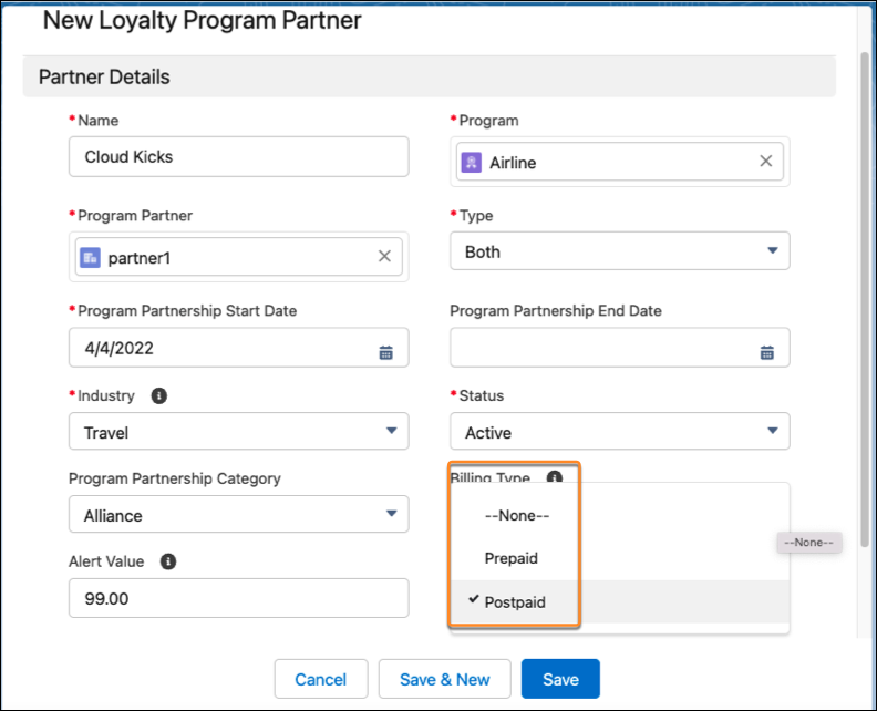 Add a Program Partner