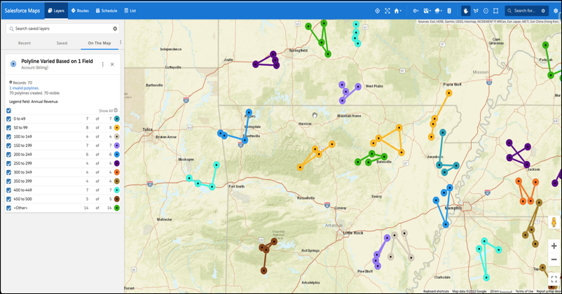 Create Polyline Layers