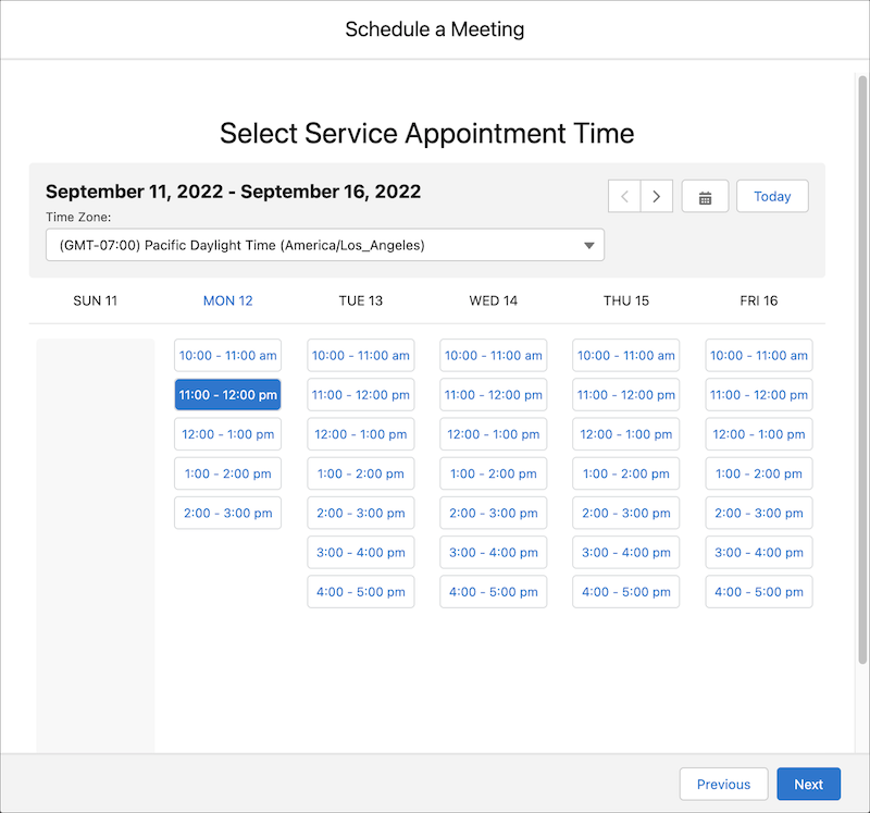 Check Salesforce Calendar to Determine Resource Availability