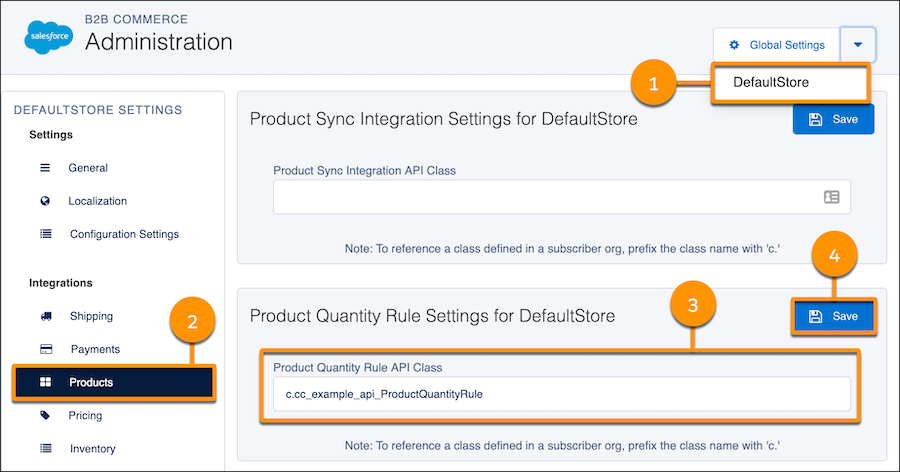 Enforce Quantity Rules When a Buyer Adds Products to a Cart or Wish List