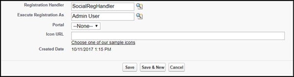 Example: Configure an Amazon Authentication Provider