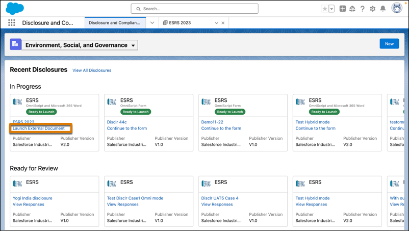 Search for Disclosure Guidance