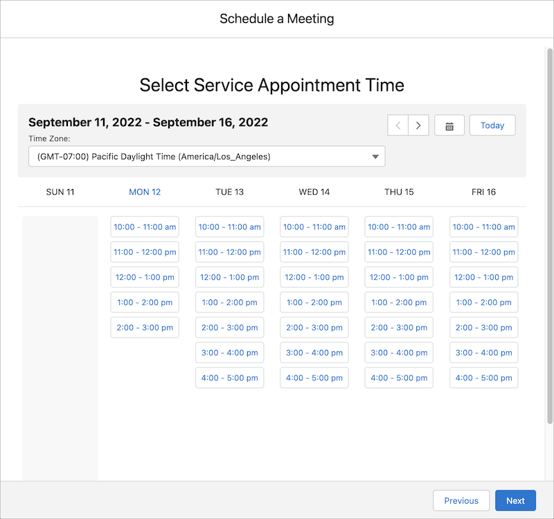 Check Salesforce Calendar to Determine Resource Availability