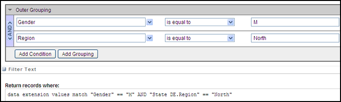 Using MultiJoin Filters in Marketing Cloud Engagement