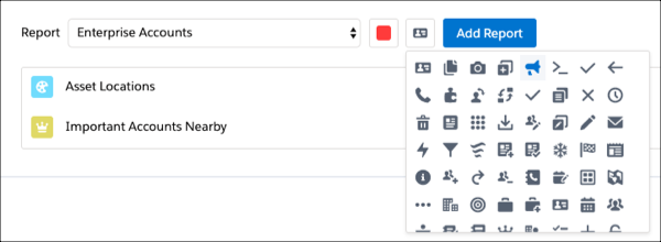 Customize Icons and Colors for Reports