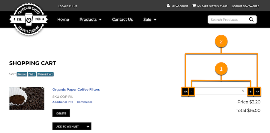 Enforce Quantity Rules When a Buyer Adds Products to a Cart or Wish List