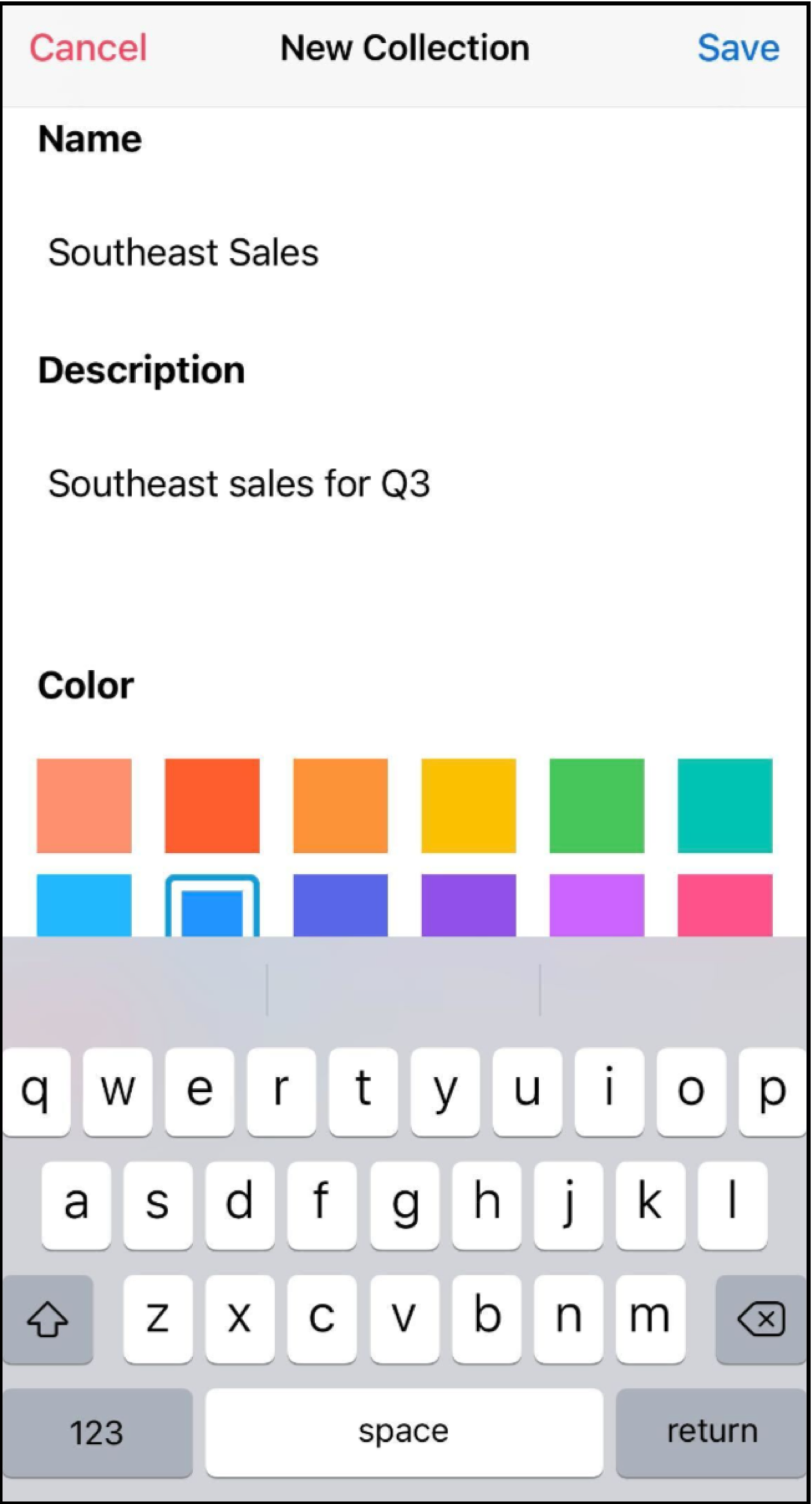 Access Collections On The Salesforce Mobile App