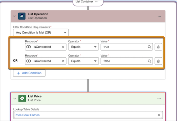 Contract Pricing Notes