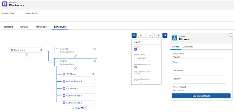 Product Catalog Management Home Page